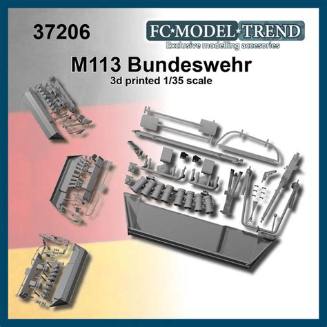 37206 M113 Bundeswehr Escala 135 Fcmodeltrend