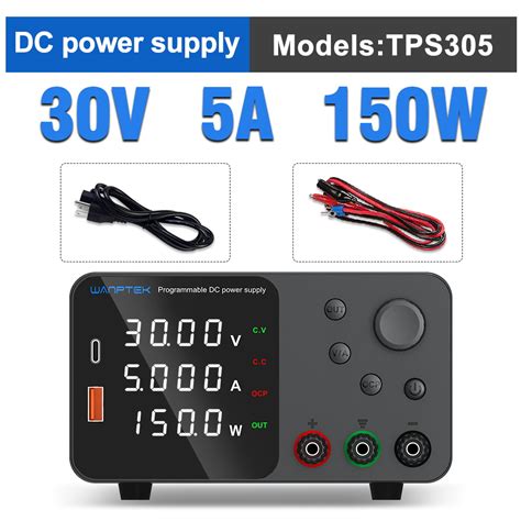 Lab Bench Power Supply W DC Current Voltage Regulator Digital Display Regulated Adjustable
