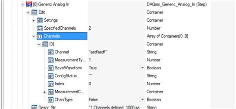 solved set bounds on a ts array of containers from labview ni community