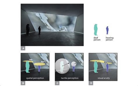 Figure E A A Sensory Gap Occurs In A Museum Space In Which Two People