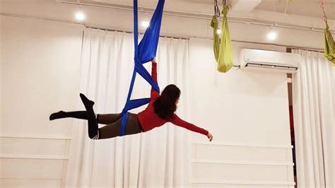 플라잉요가 사다리포즈 요가하랑 Youtube