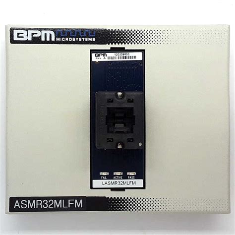 fasmr32mlfm socket card bpm microsystems device programming systems