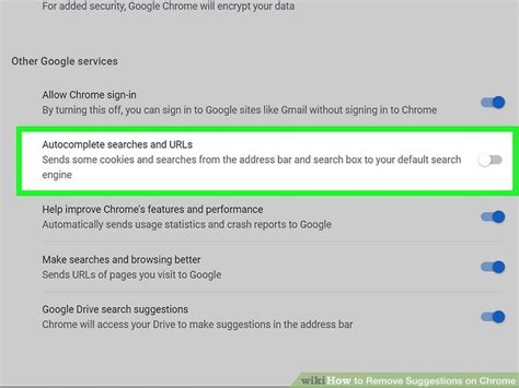 Ways To Remove Suggestions On Chrome WikiHow