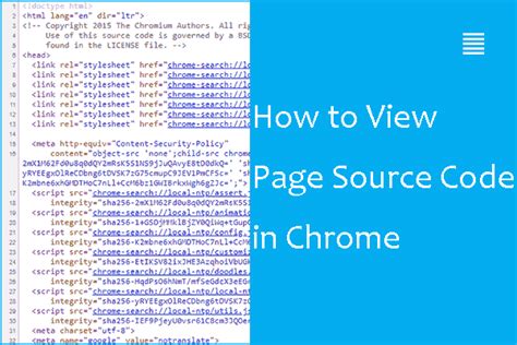 How To View Source Code In Chrome 2 Methods
