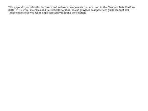 Introduction Cloudera Data Platform Cdp 716 With Powerflex And