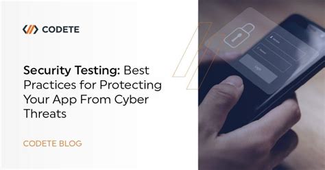 codete on linkedin security testing best practices protect apps from