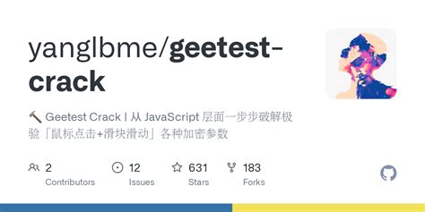 Issues Yanglbme Geetest Crack Github