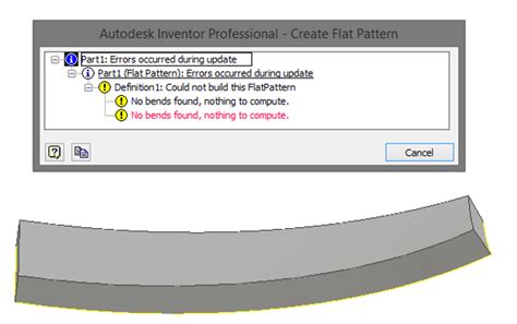 one part of component wont flatten autodesk community