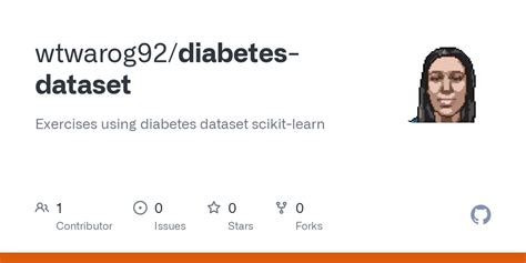 Github Wtwarog92 Diabetes Dataset Exercises Using Diabetes Dataset Scikit Learn