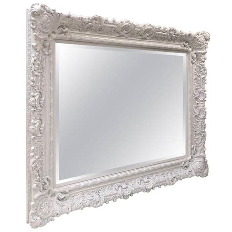 Large Ornate Mirror White Mirror Ideas