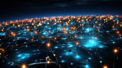 Network Detection And Response Guardian Of Cybersecurity Stock Illustration Illustration Of