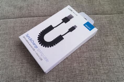 Обзор от покупателя на Кабель Deppa USB - microUSB, 1.5m, витой, черный ...