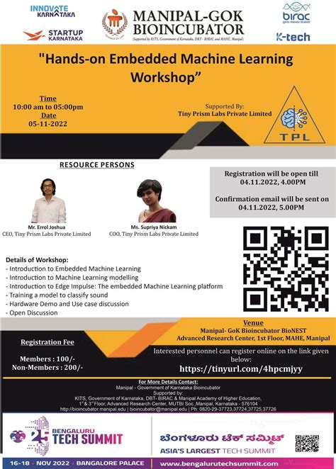 Tiny Prism Labs Private Limited On Linkedin Machinelearning Workshop Embeddedsystems Tinyml