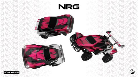 RLCS NRG And V Decals On Behance