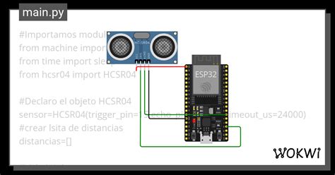 distancia.meca - Wokwi ESP32, STM32, Arduino Simulator