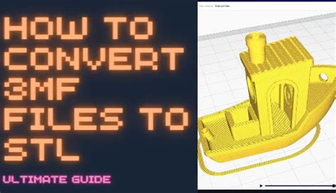 How To Convert 3mf Files To Stl