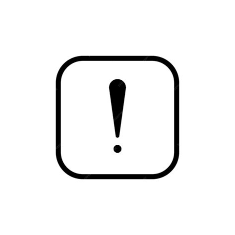 Premium Vector Exclamation Interface Icon Set Problem Warning Message Vector Symbol Caution