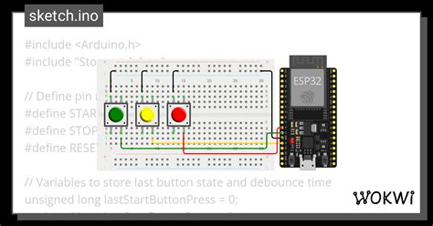 Digitalwatch Wokwi Esp32 Stm32 Arduino Simulator