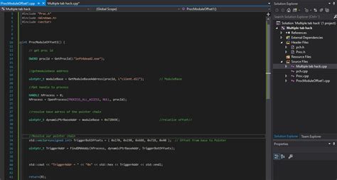 is it possible to split code into tabs and specific functions