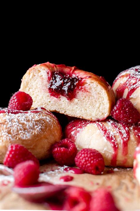 Baked Raspberry Donuts Eats Delightful