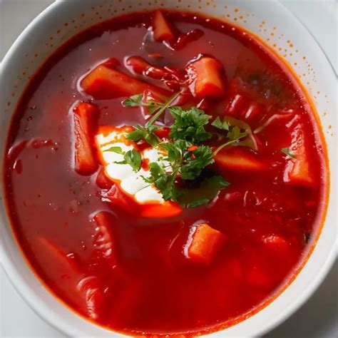 Ukrainian Red Borscht Soup A Culinary Delight Soup Chick