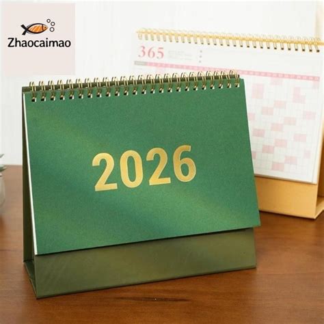 Zhaocaimao Desk Calendar 2026calendar For Desk Chinese Calendar