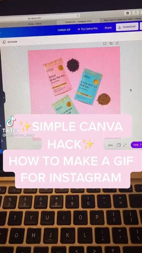 How To Make A GIF In Canva Small Business Tips And Ideas Video In Best Small Business