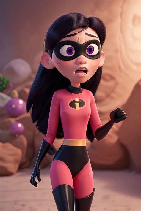 Elastigirl X Violet
