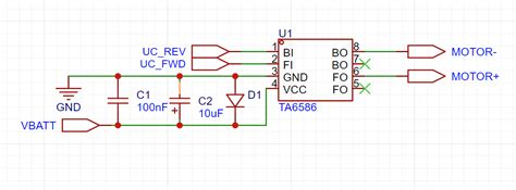 Do I Need A Flyback Diode For This Motor Driver General Electronics Arduino Forum