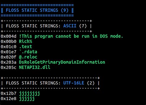 Use Color To Differentiate Results Output · Issue 623 · Mandiantflare Floss · Github
