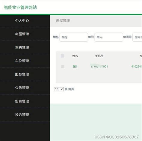 Java Ssm小区物业线上车位服务系统springbootjsp平台 Csdn博客