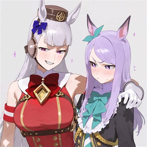 Mejiro Mcqueen And Gold Ship Umamusume Generated By Maxpower1q2w