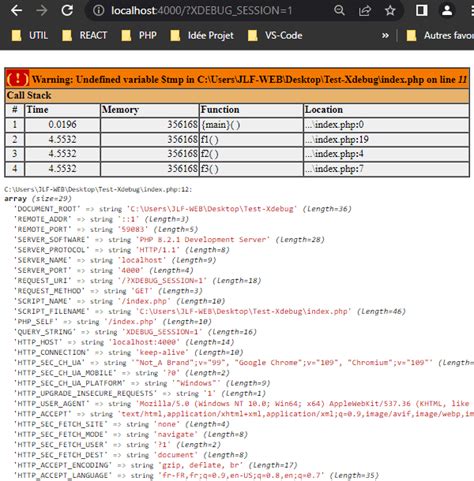 Installer Et Utiliser Xdebug 3 Pour VSCode Sous Windows