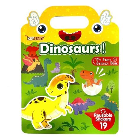 Buy Aandt Dinosaurs Reusable Stickers 19 Pieces Delivered By Atlas Stationary Within 24 Hours