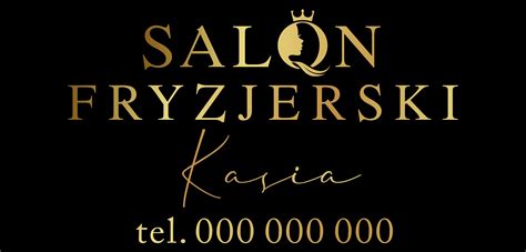BANER REKLAMA Projekt 200 X100 Cm SALON FRYZJERSKI Cena Opinie Banery 13674740606 Allegro