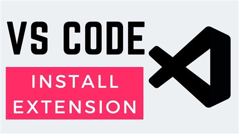 how to install extension in vs code super easy youtube