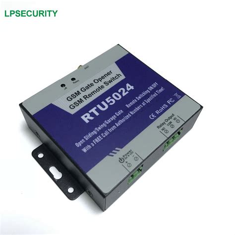 Gsm 2g 3g Gate Opener Relay Switch Remote Operate Grandado