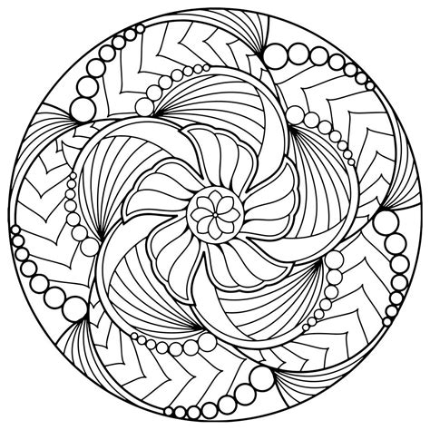 Epfo Website Rainbow Mandala Colouring