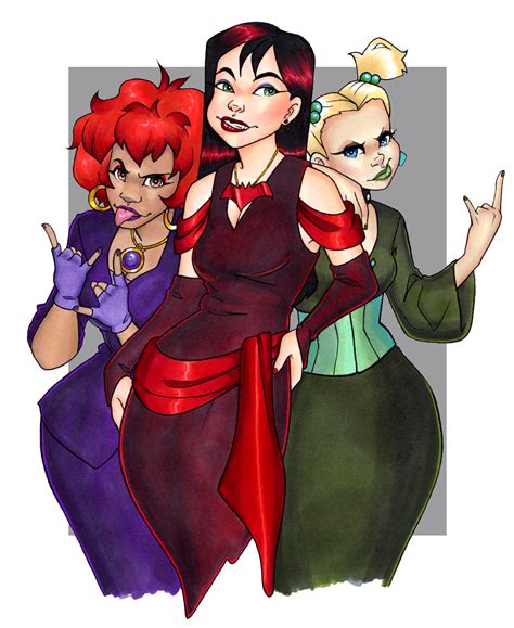 Scooby Doo The Hex Girls By Ravenscarlett On Deviantart
