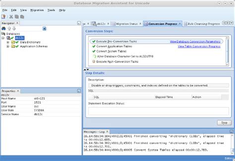 Database Migration Assistant For Unicode Dmu In Oracle Database 12c