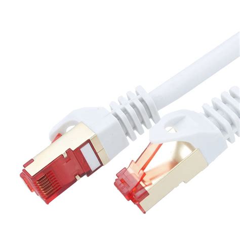 Annxin Ethernet Cable Sftp Cat 6a Sftp Connector Rj45 Shield Cat6a Patch Cord 4 Annxin