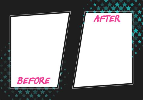 Background Template Before And After Halfton Design Template For