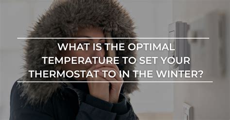 what is the optimal temperature to set your thermostat to in the winter carolina comfort air