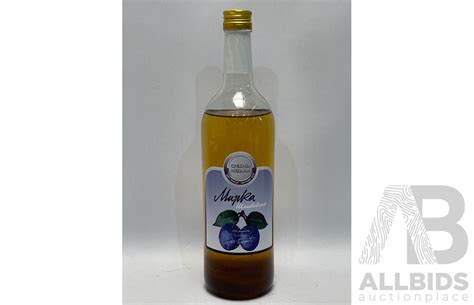 Mupka Sljivovica Plum Brandy 750ml Lot 1517183 Allbids