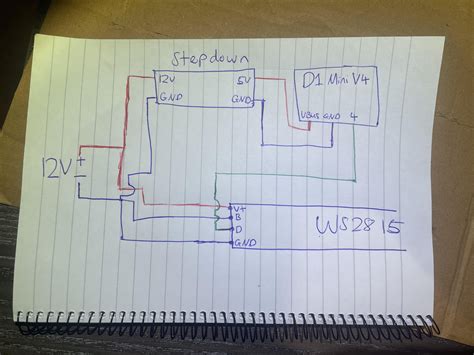 Ws2815 Led Strip Not Powering With D1 Mini V4 R Wled