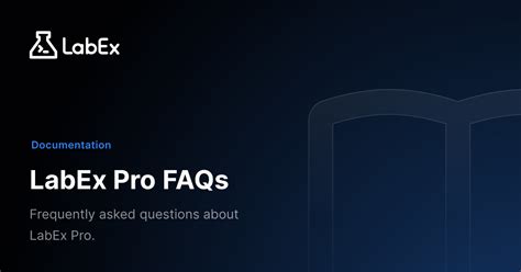 labex pro faqs labex support