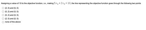 solved question 1 the line representing the equation part of