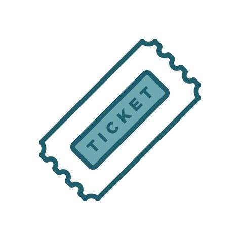 Ticket Icon Vector Design Template Simple And Clean 40981337 Vector Art At Vecteezy