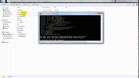 Install Npm Packages On Windows 7 Firebase Package Youtube