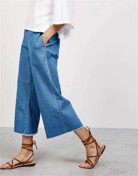 Джинсові кюлоти — ціна 200 грн у каталозі Брюки Купити жіночі речі за доступною ціною на Шафі